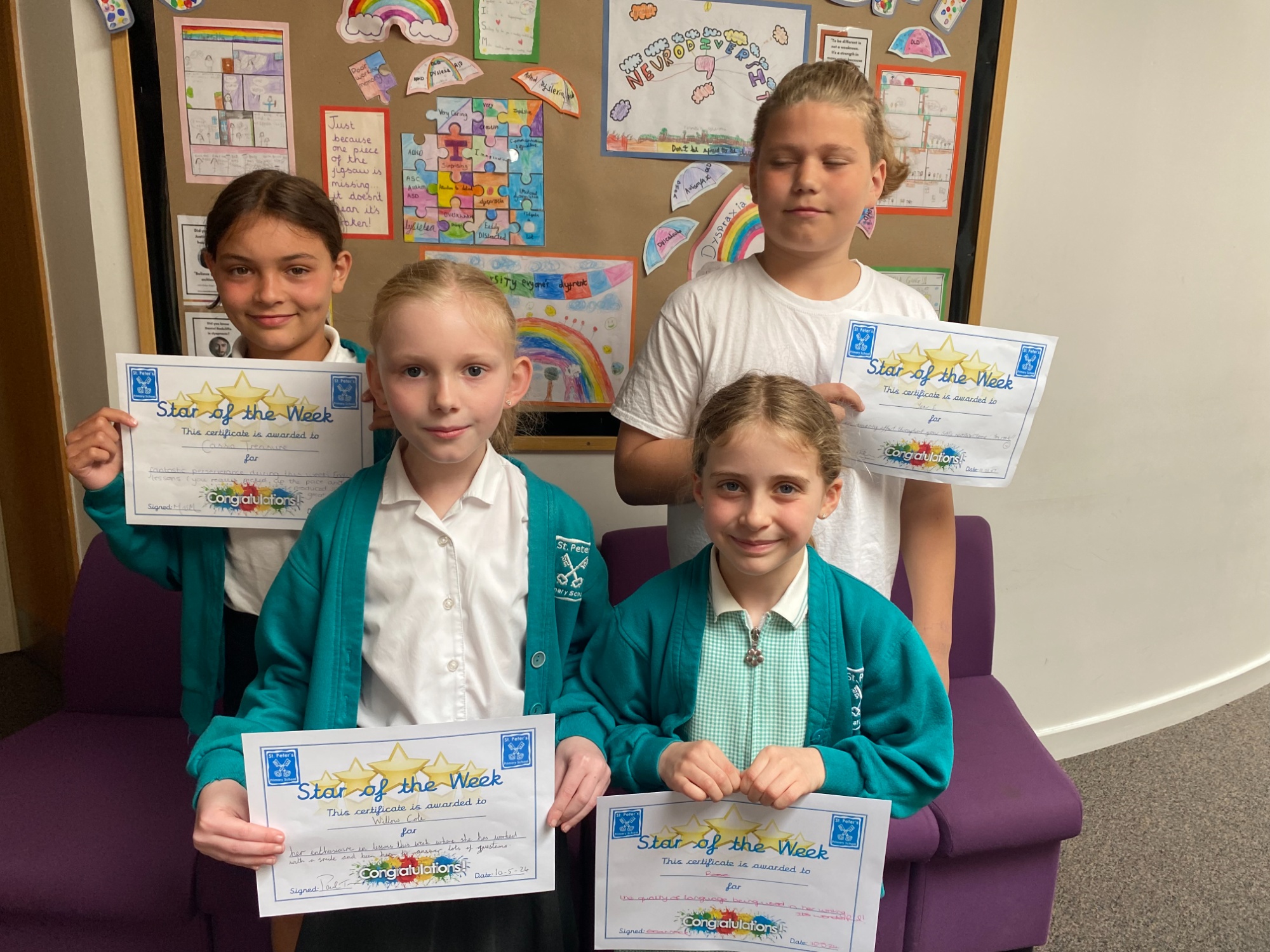 St Peter's Primary School - Star of the Week